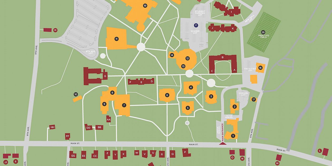 Printable Campus Map | About Ursinus | Ursinus College